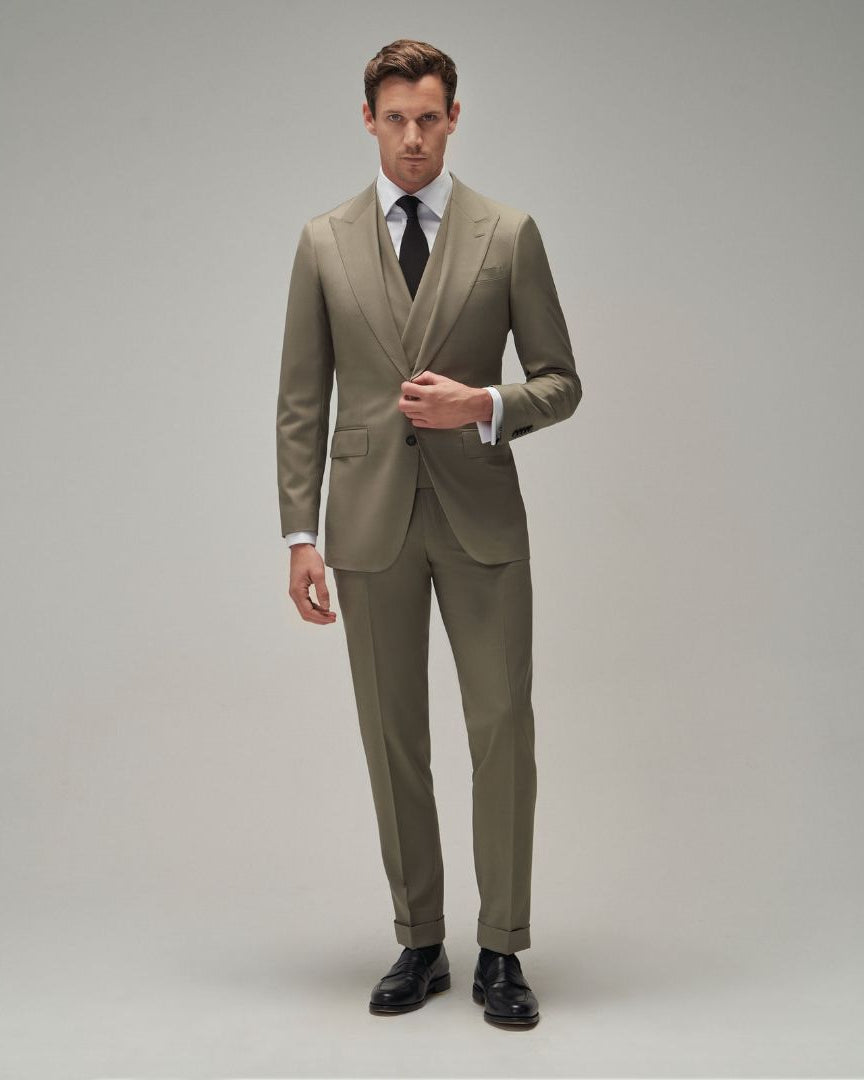 Khaki Suit | Made To Measure Tailoring | Brent Wilson