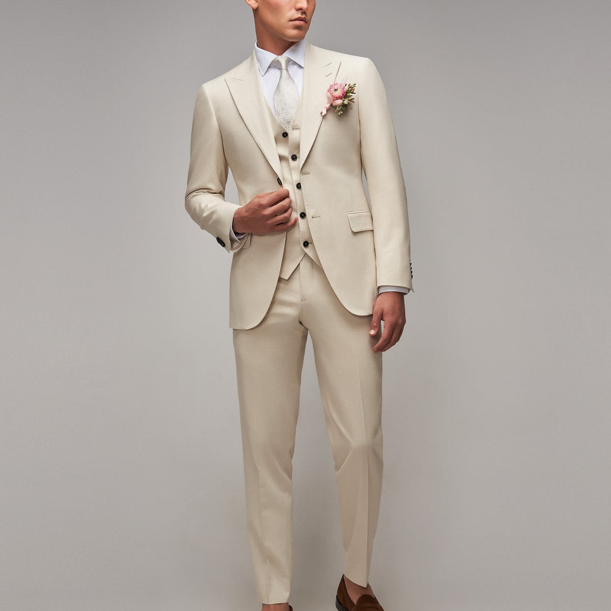 Men's Wedding Suits | Cotton & Linen Suits | Brent Wilson