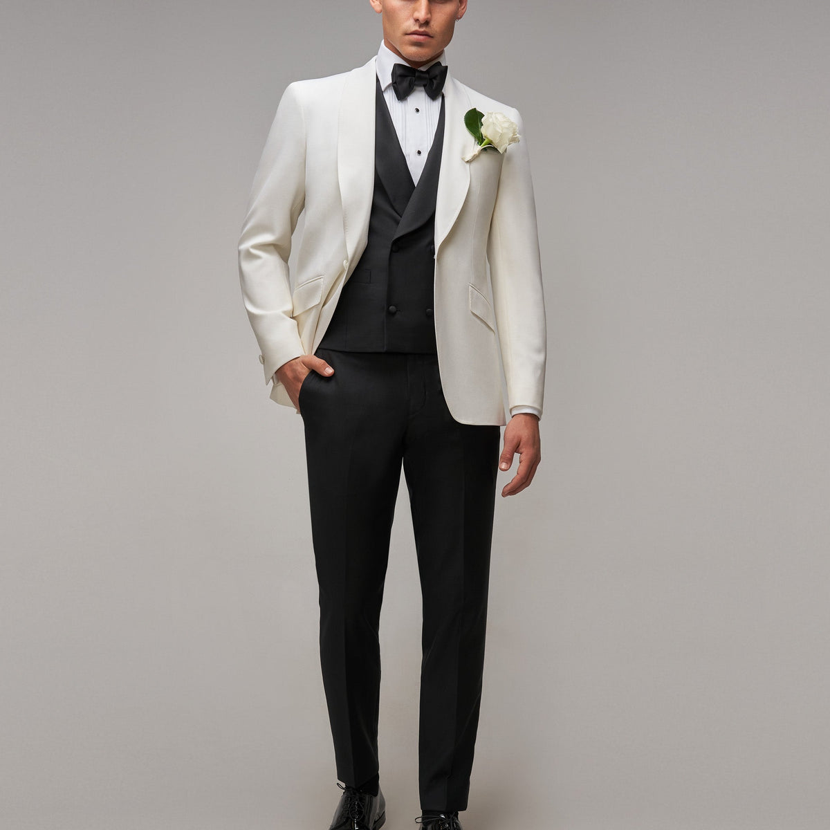 Off White Tuxedo | Formal Wedding Suits | Brent Wilson Tailoring